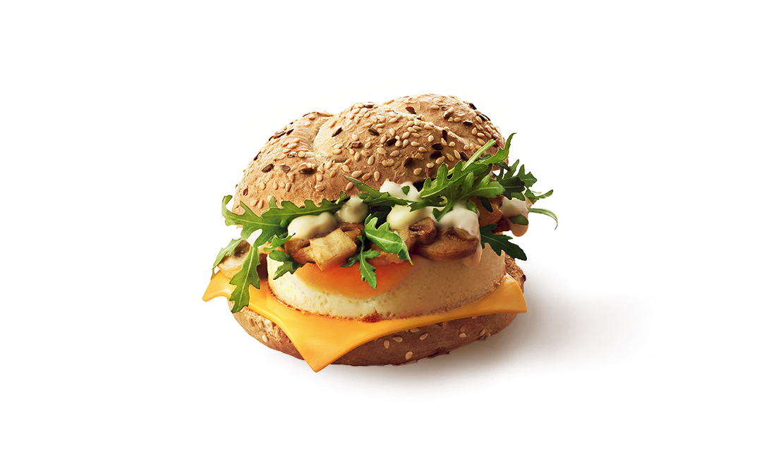 Kajzerka Wieloziarnista z Jajkiem i Pieczarkami | McDonald's®