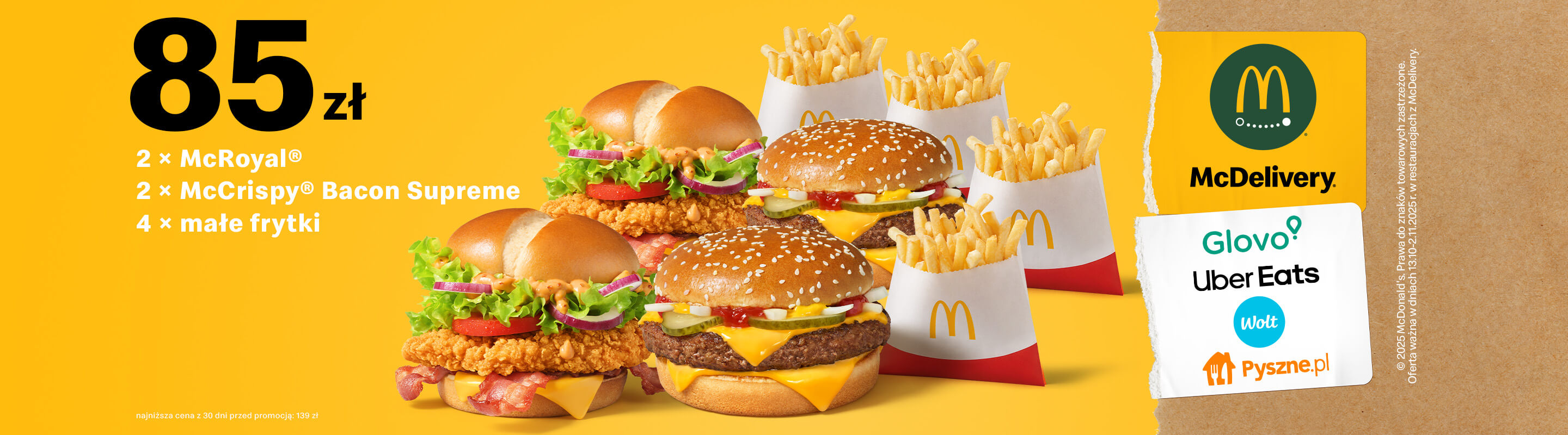 Zamów McDelivery®! | McDonald's®